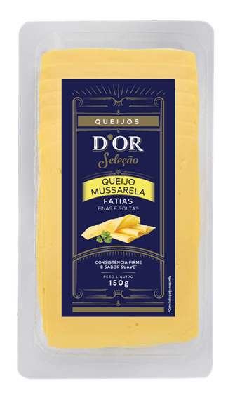 Queijo Mussarela Fatiado 150g - Granarolo