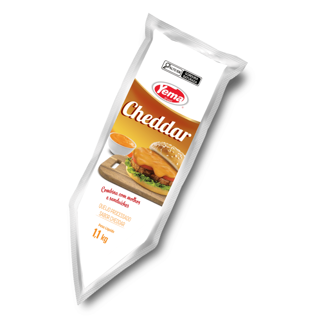 Queijo Processado Sabor Cheddar 1,1KG - Granarolo